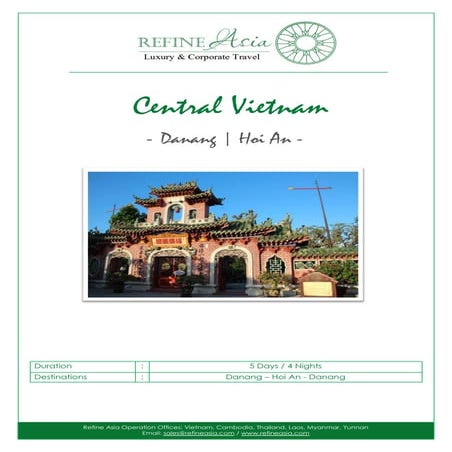 Vietnam DMC 5 Days Package Mice | PDF