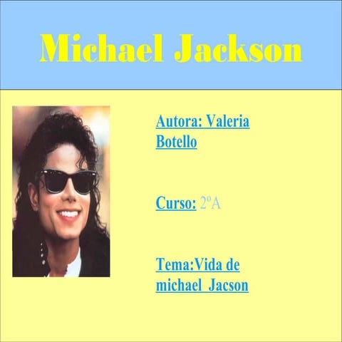 Michael Jackson, Vida y Obra | PDF