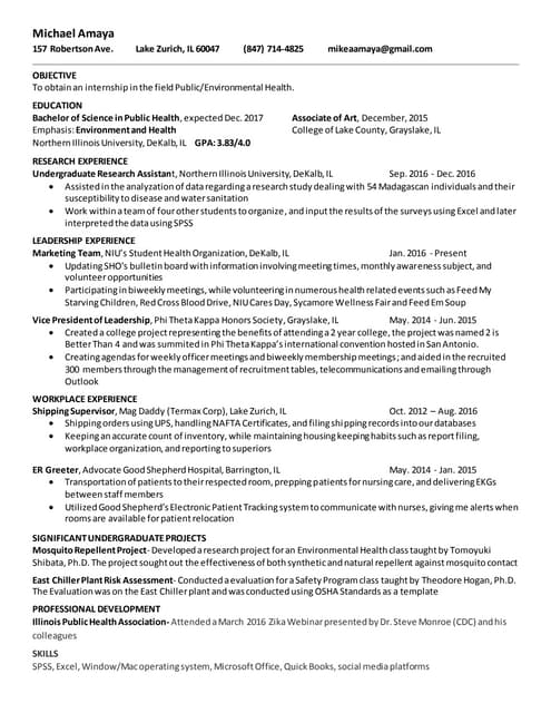 Alt. Resume (Jan 2017) | PDF