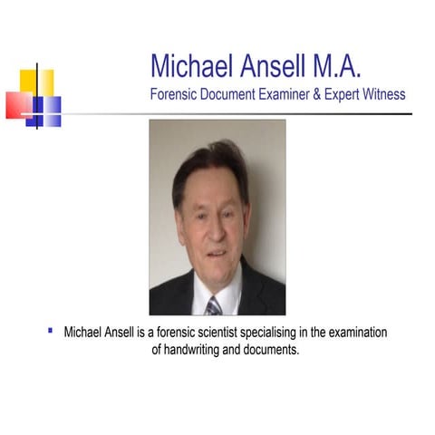 Michael ansell | PPT