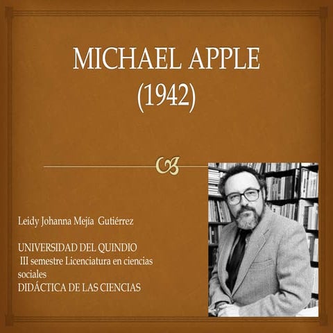 Michael apple (1942) | PPTX