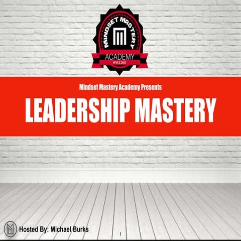 Leadership Mastery | 4 Key Characters & Their Roles | PPT