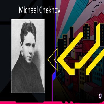 Perfil biográfico de Michael Checkov, Teórico e escrito teatral | PPTX