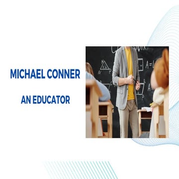 Michael Conner - An Educator | PDF