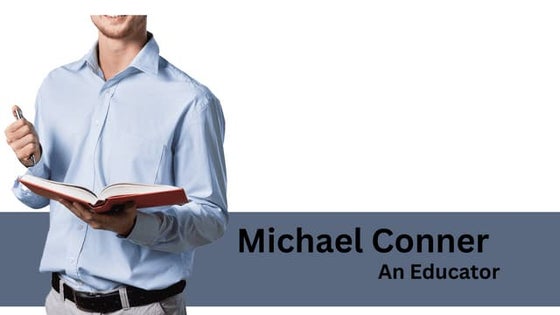 Dr. Michael T. Conner - Leadership Roles as Principal | PDF