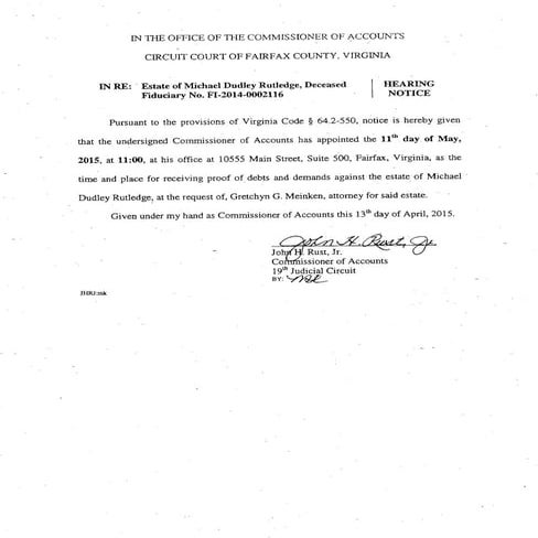 Michael Dudley Rutledge | PDF