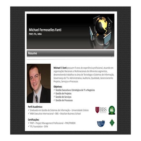 Michael Fanti Professional Profilne | PPT