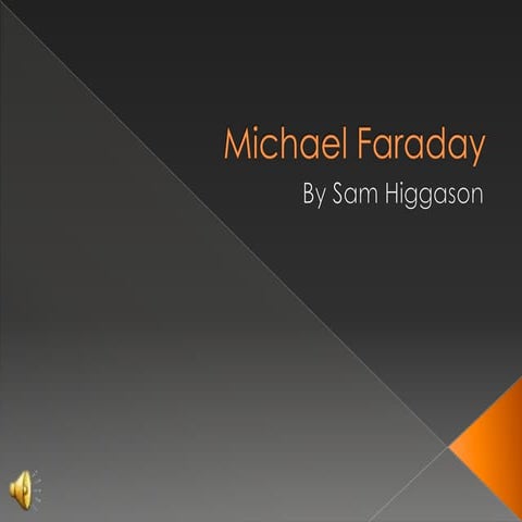 Michael faraday | PPT