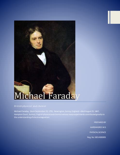 Michael faraday powerpoint | PPTX