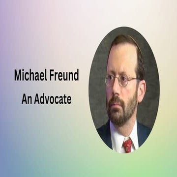 Michael Freund - Column Writer And Author | PDF