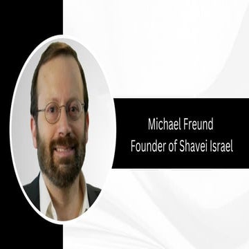 Michael Freund - Founder of Shavei Israel | PDF