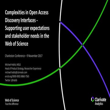 Introducing Web of Science Profiles | PDF