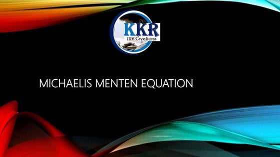 Derivations of ENZYME KINETICS (Part 1 - simplified and detailed) | PDF