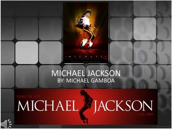 Michael jackson presentation | PPTX