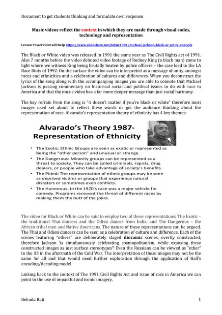 GCSE Film Studies: Evaluation examples | PDF | Screenwriting | Content ...