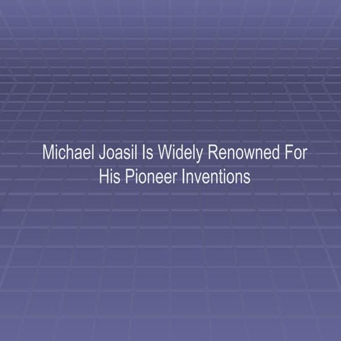 Michael Joasil | PPT | Business | Business and Finance