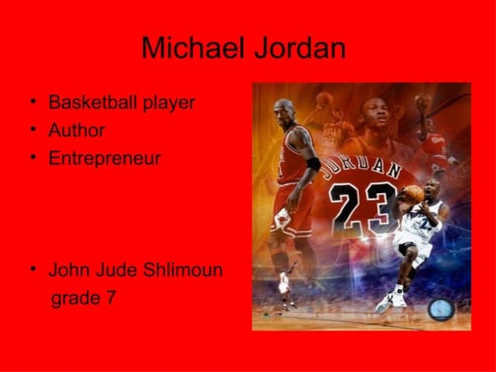 Michael jordan presentation | PPTX | College Basketball | College Sports