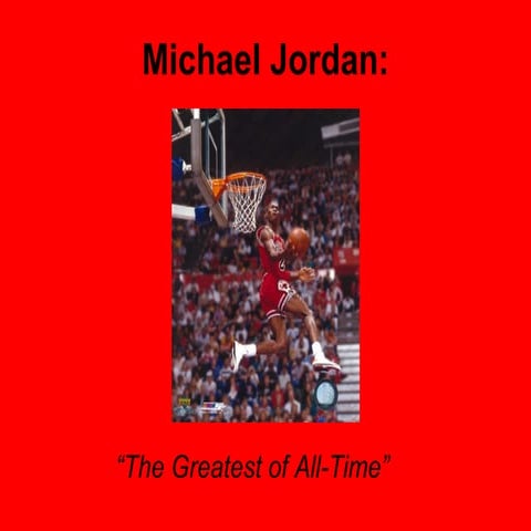Michael jordan presentation | PPTX