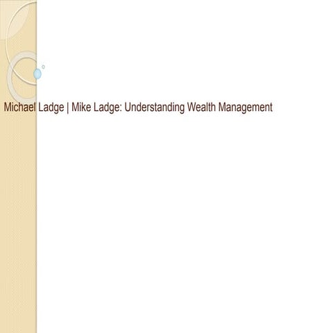 Michael ladge mike ladge | PPTX