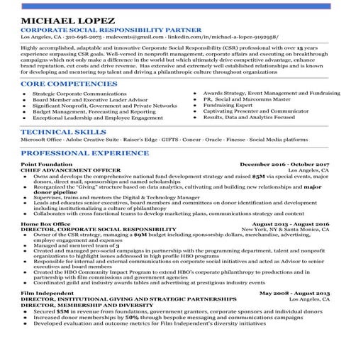 Michael lopez resume 2018 | PDF