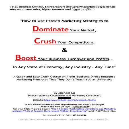 Internet business manifesto | PDF