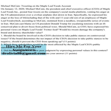 Michael McCain Tweeting on the Maple Leaf Foods AccountOn January.pdf