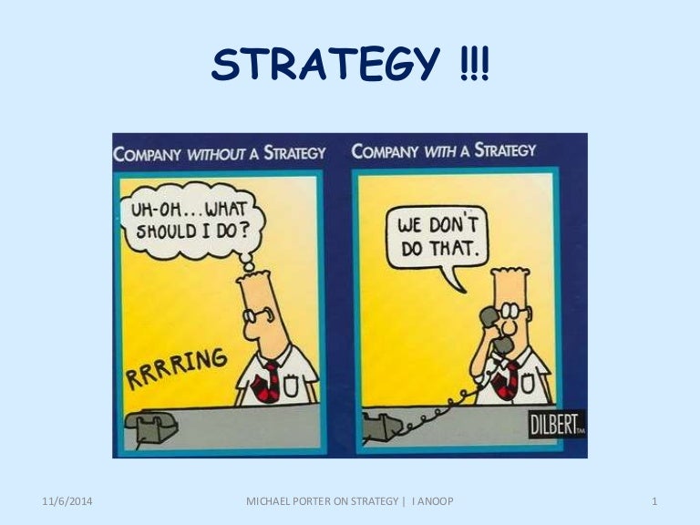 Michael Porter Strategy