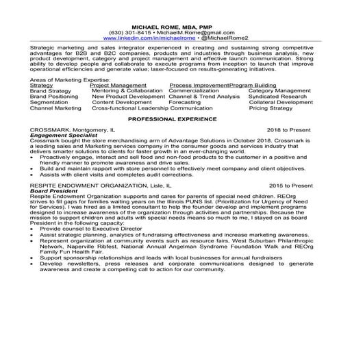 Michael's Resume | DOC