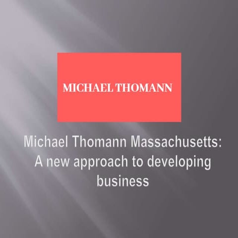 Michael thomann massachusetts | PPT