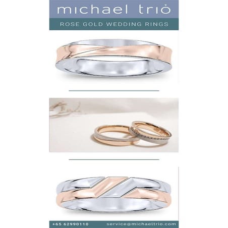 Rose Gold Wedding Rings Are The Top Option For Couples This 2023 And ...