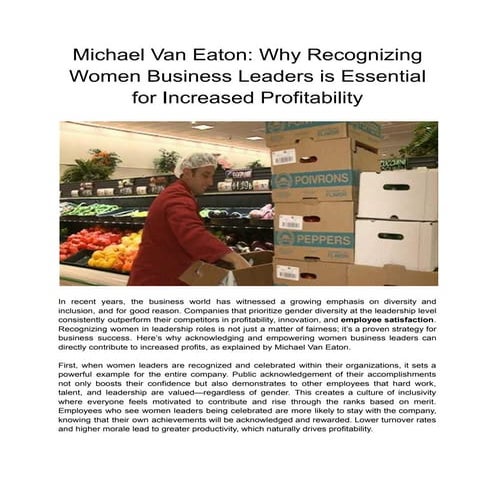 Leadership Development: Empowering Women Leaders | PDF