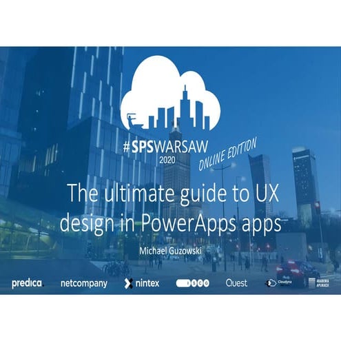 Puandd The Ultimate Guide To Ux Design In Powerapps Apps Ppt