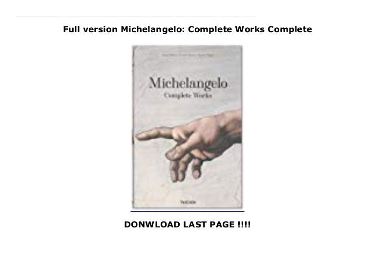Michelangelo Works