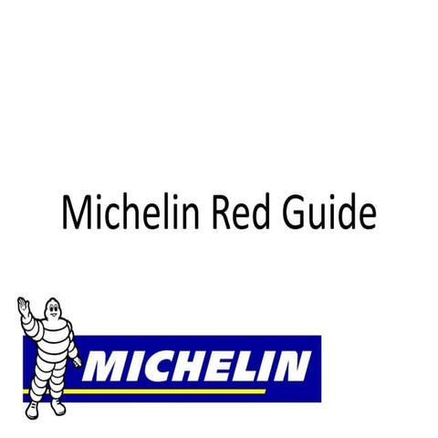 Michelin guide | PPTX