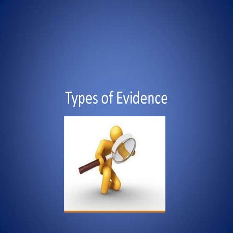 Types of Evidence.pptx_ English 9- Evidence | PPTX