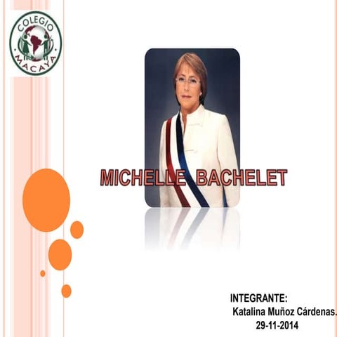 Michelle bachelet kata | PPTX