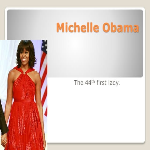 Michelle obama | PPTX