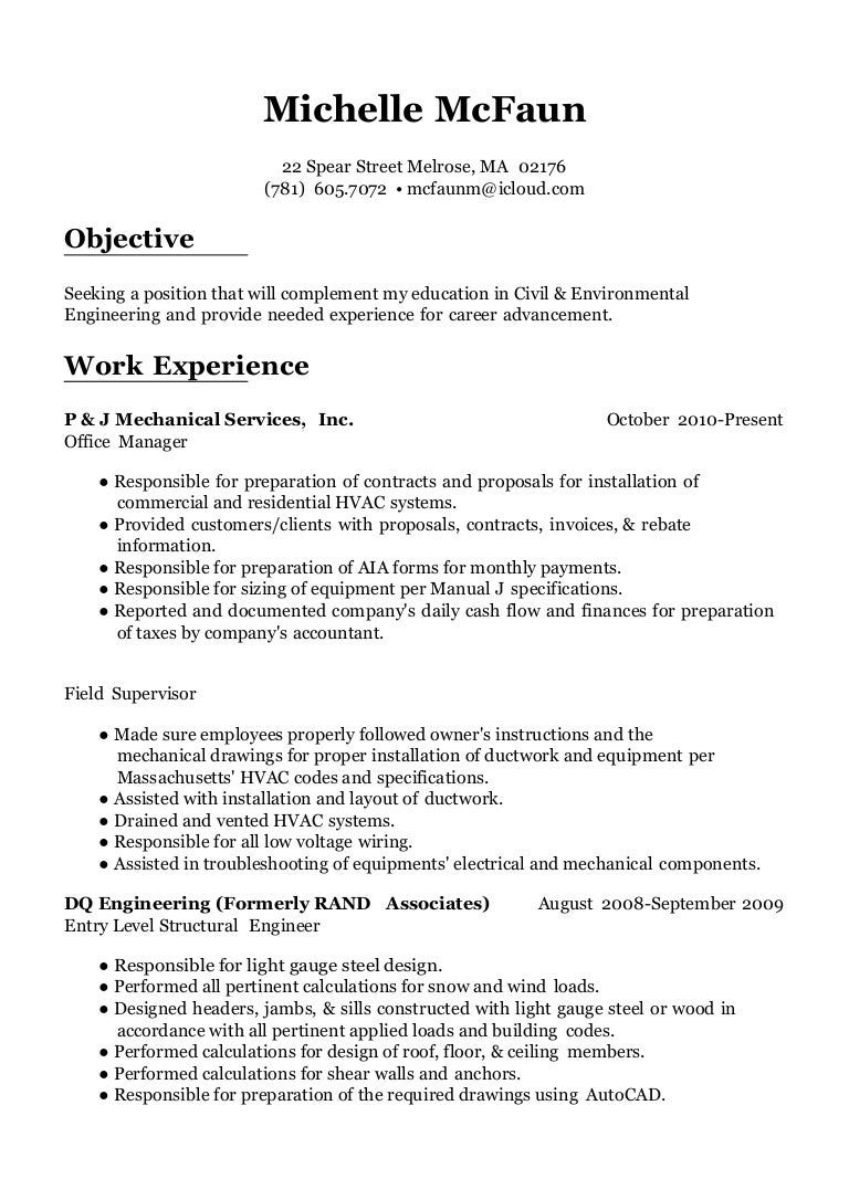 Michelle ~resume
