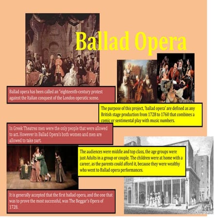 Ballad Opera - Poster | DOCX