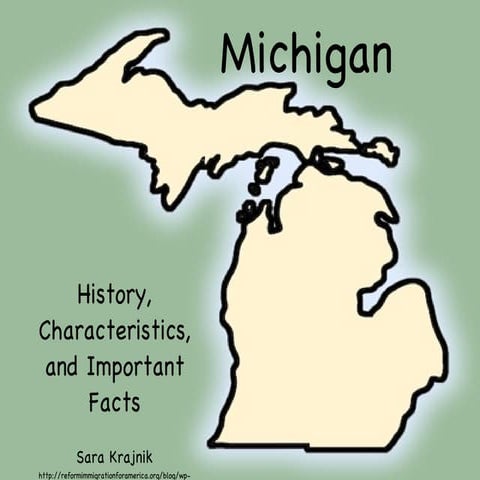 Introduction to Michigan Geography and History | PPTX