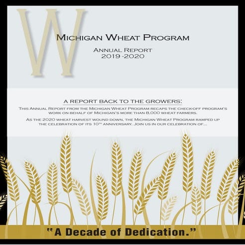 Michigan Wheat Program 2020 Annual Report | PDF