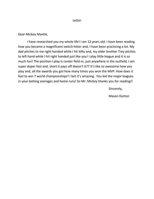 John waynes letter | DOCX
