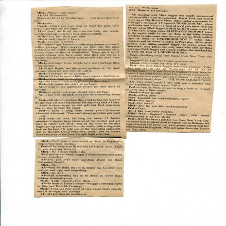 Mick Jagger Interview | PDF