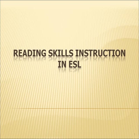 The reading process | PPT