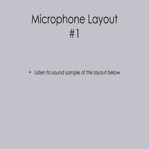 Mic Layout #1 | PPT
