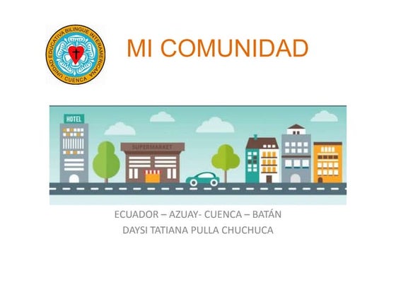 Los servidores de la comunidad | PPTX