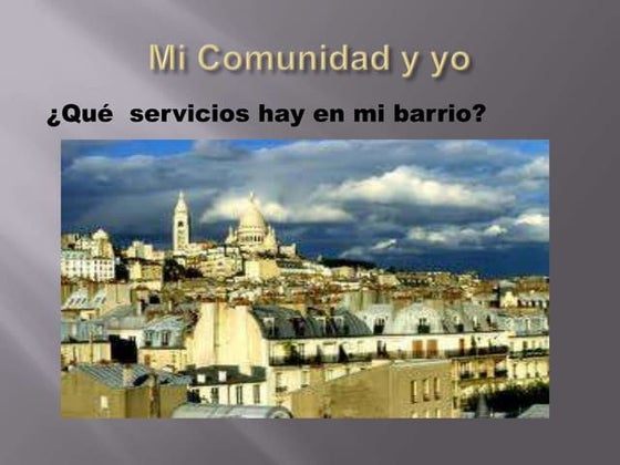 Proyecto mi comunidad orig | PPT