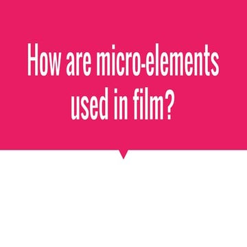 Micro elements | PPT