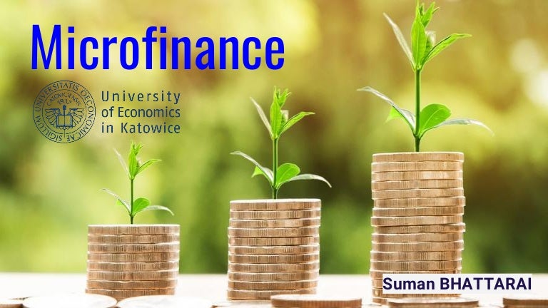 Micro finance - an introduction