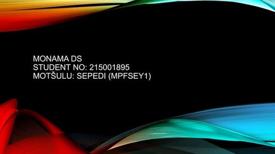 Sepedi Leleme la gae paper 1 (Maamanyi). Dibopego le melao ya tšhomišo ...